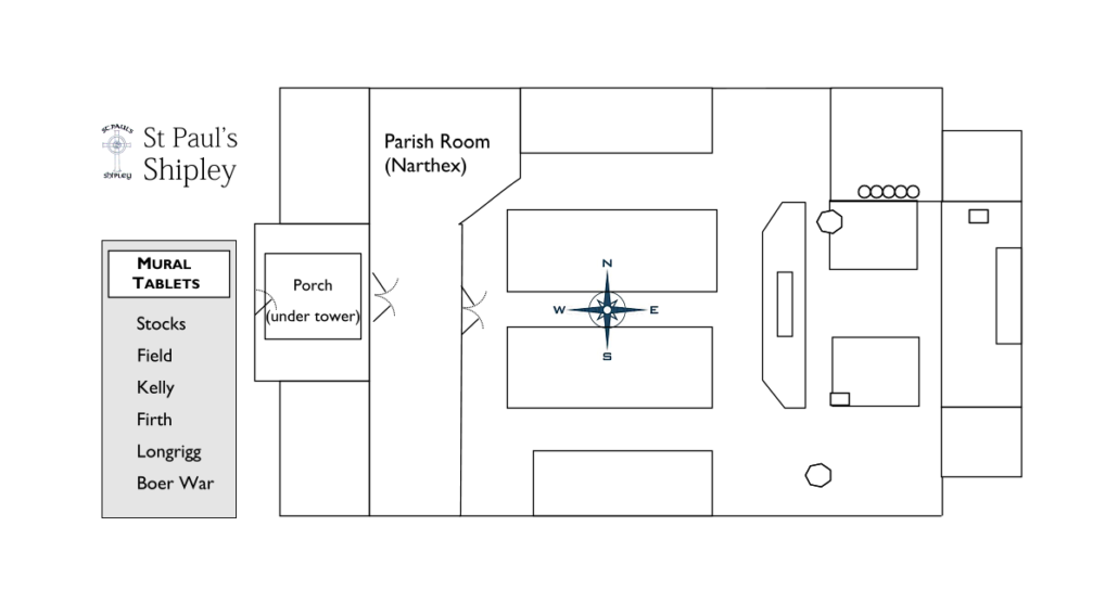 PLAN VIEW for St Paul's Church, Shipley